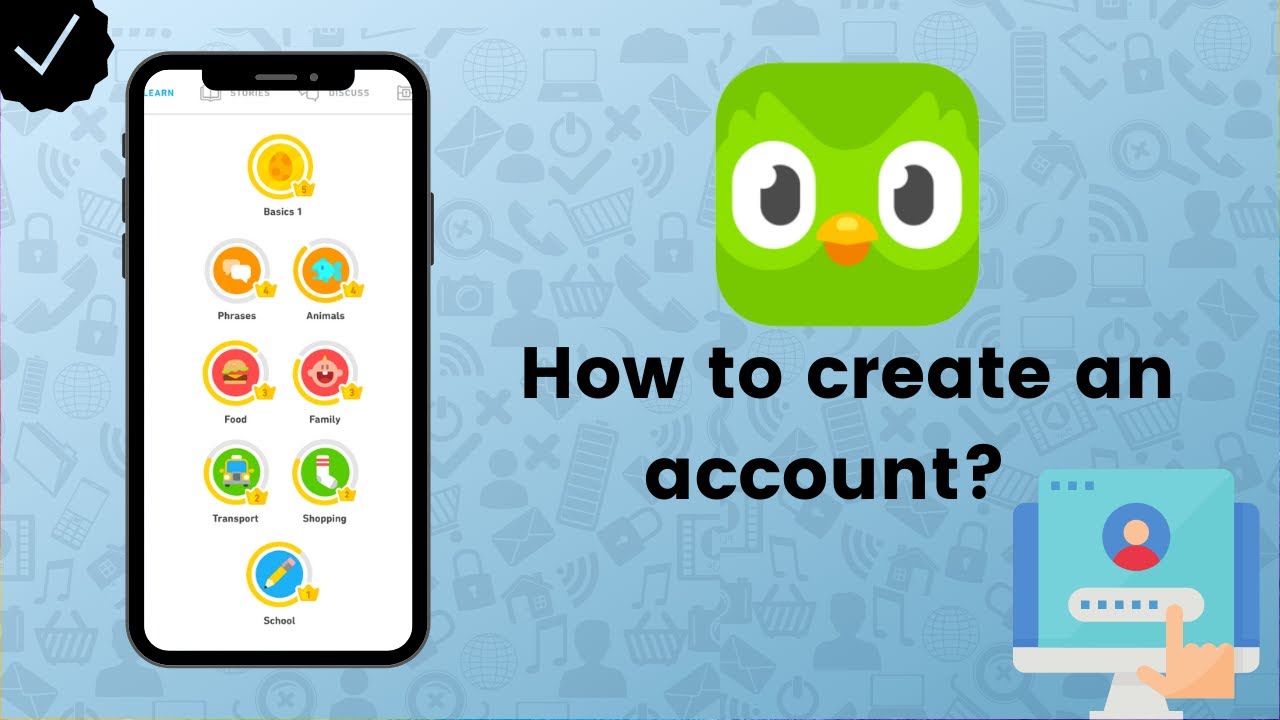 How to create an account on Duolingo? - Duoligo Tips - YouTube