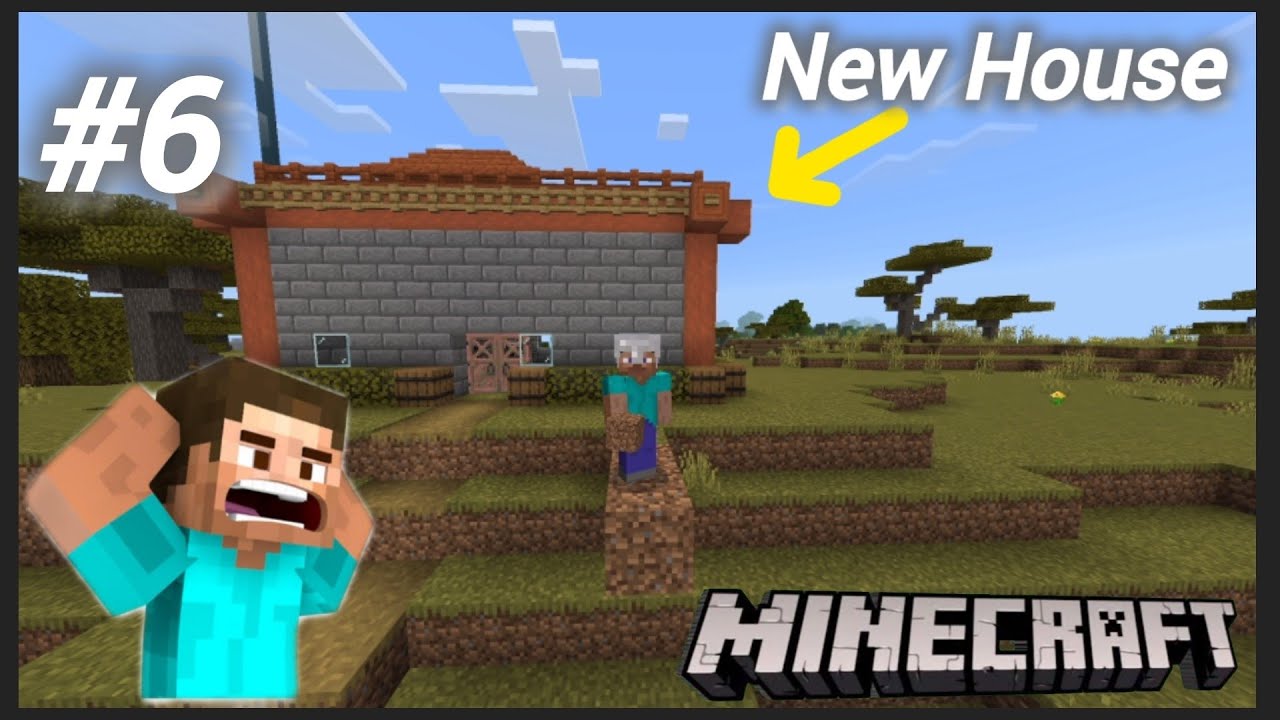 BUILDING A NEW HOUSE IN MINECRAFT - YouTube