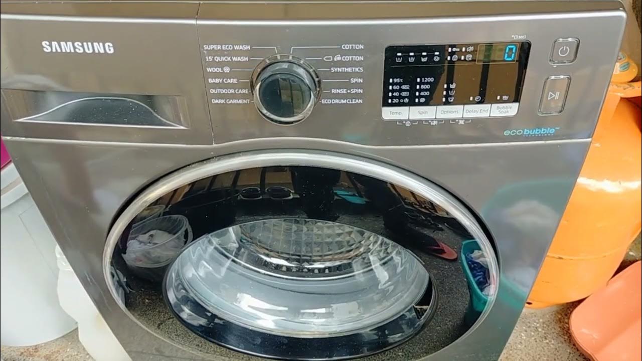 Fixed Bub Error Code On This Samsung Ecobubble Washer By Calibration