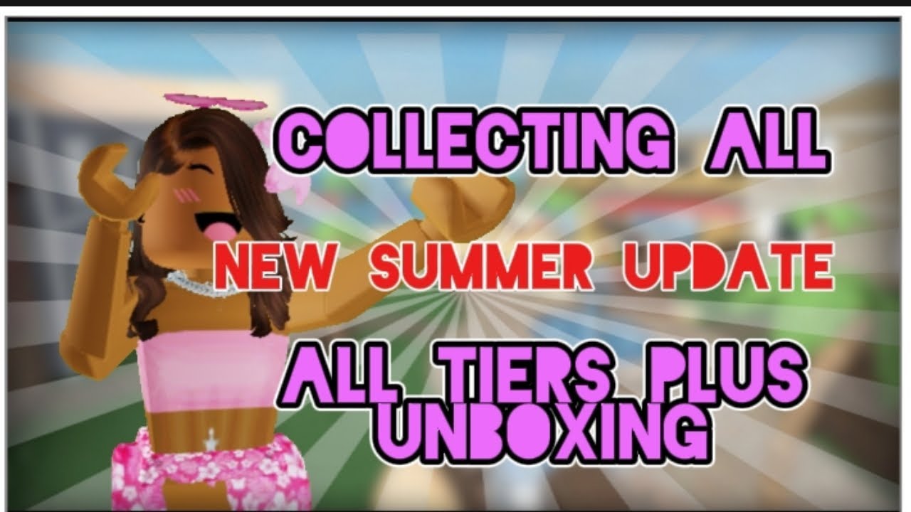 COLLECTING ALL MM2 NEW SUMMER UPDATE TIERS - YouTube