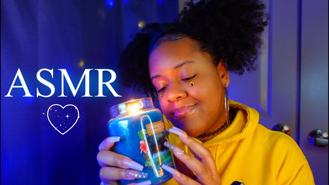 ASMR - Candle Tapping, Reading, Crackling & Lighting for A Comfy Sleep ...
