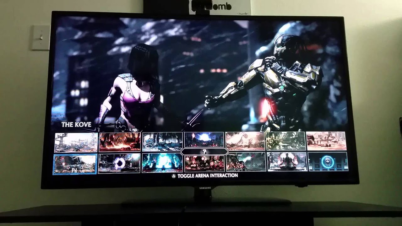 Mortal Kombat XL MKXL Mileena The Kove stage fatality (PS4) - YouTube