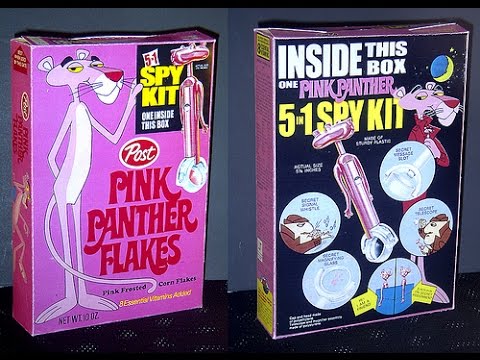 Pink Panther Cereal Commercial 70's - YouTube