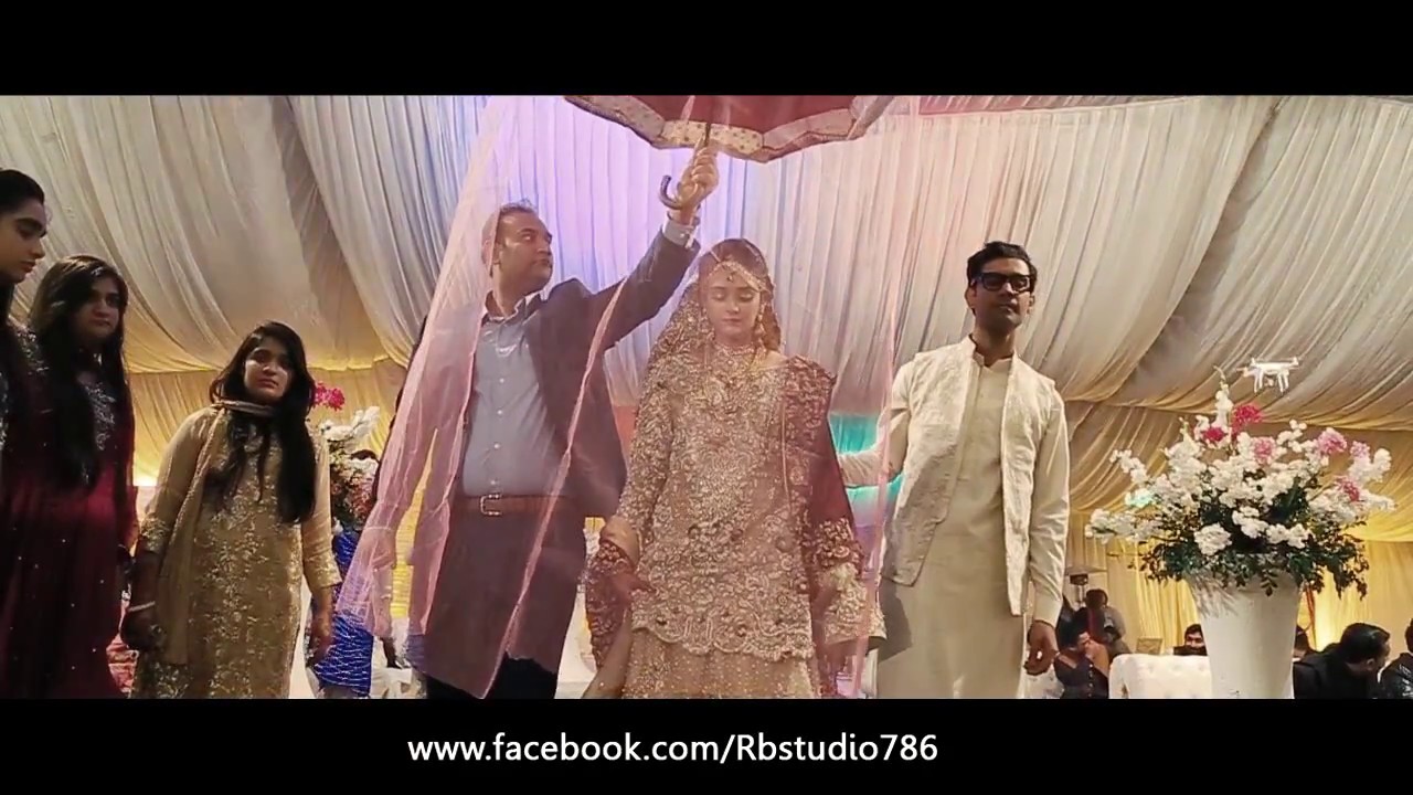 Heart touching wedding rukhsati 2019 by rbstudio lahore - YouTube