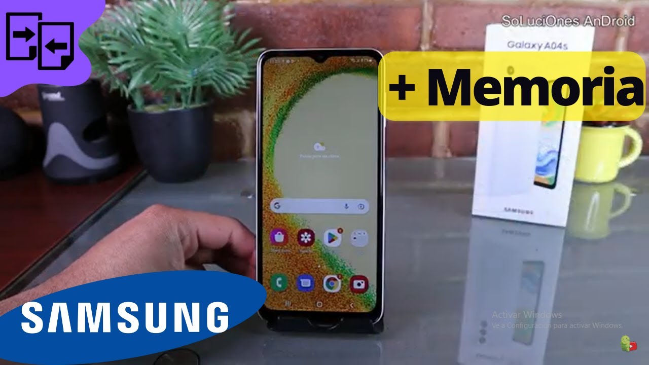 Como pasar todo a la memoria SD en el Samsung A04s - YouTube