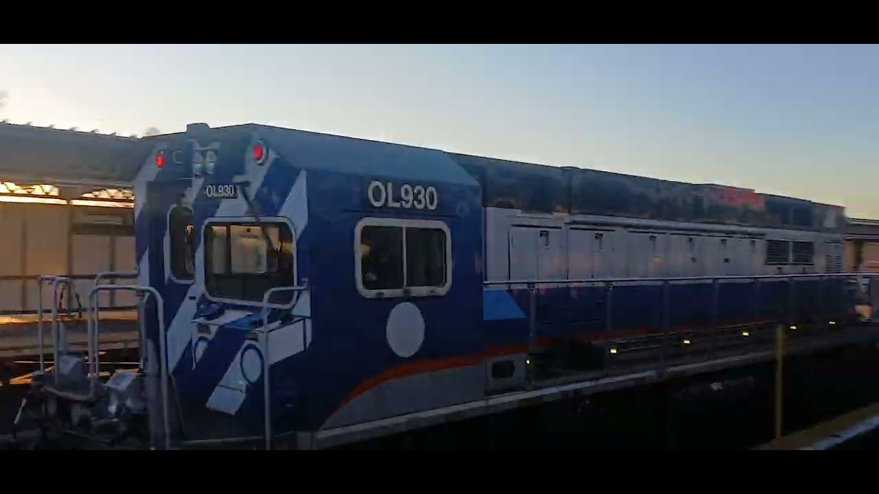 MTA NYCT Subways: IND Work Train @ Avenue I - YouTube