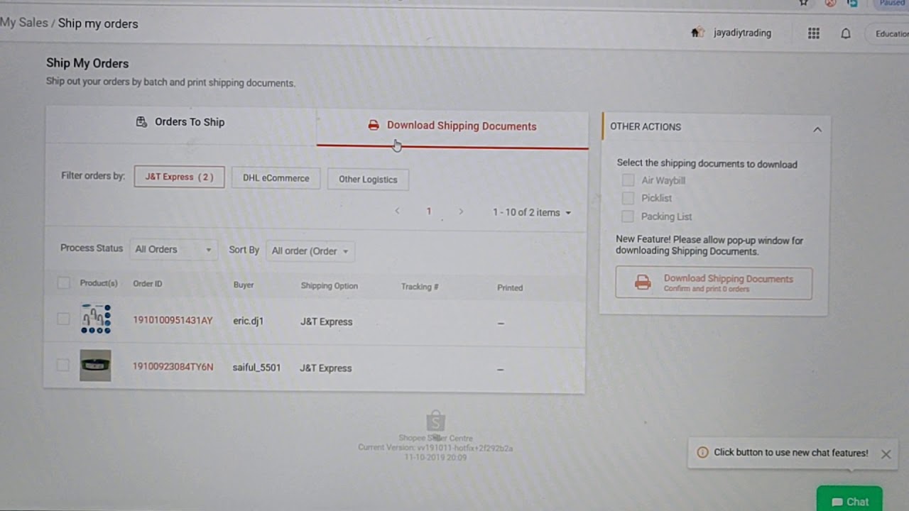Shopee error shipment - YouTube