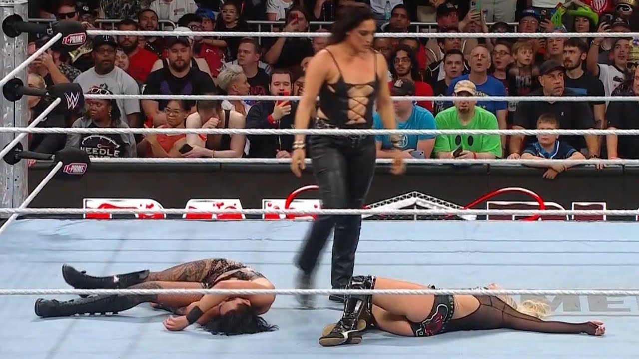 Rhea Ripley Vs Liv Morgan Bad Blood 2024. - YouTube