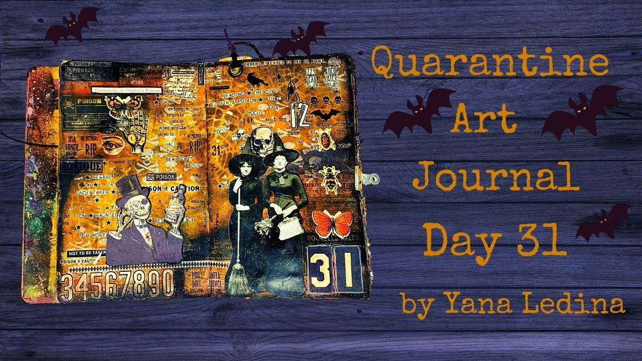Quarantine Art Journal. Day 31. - YouTube