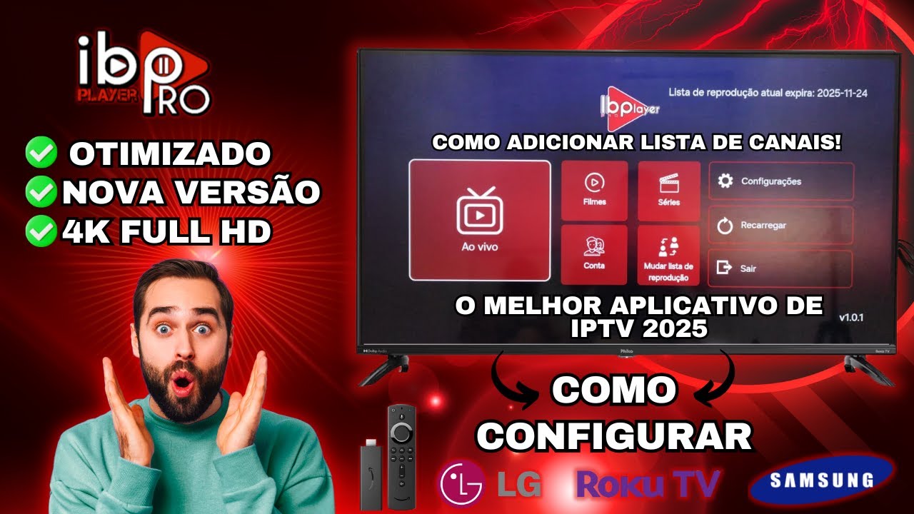 🔴 Ibo Player Pro - O Melhor App de IPTV 2025 I Como Configurar e Ativar ...