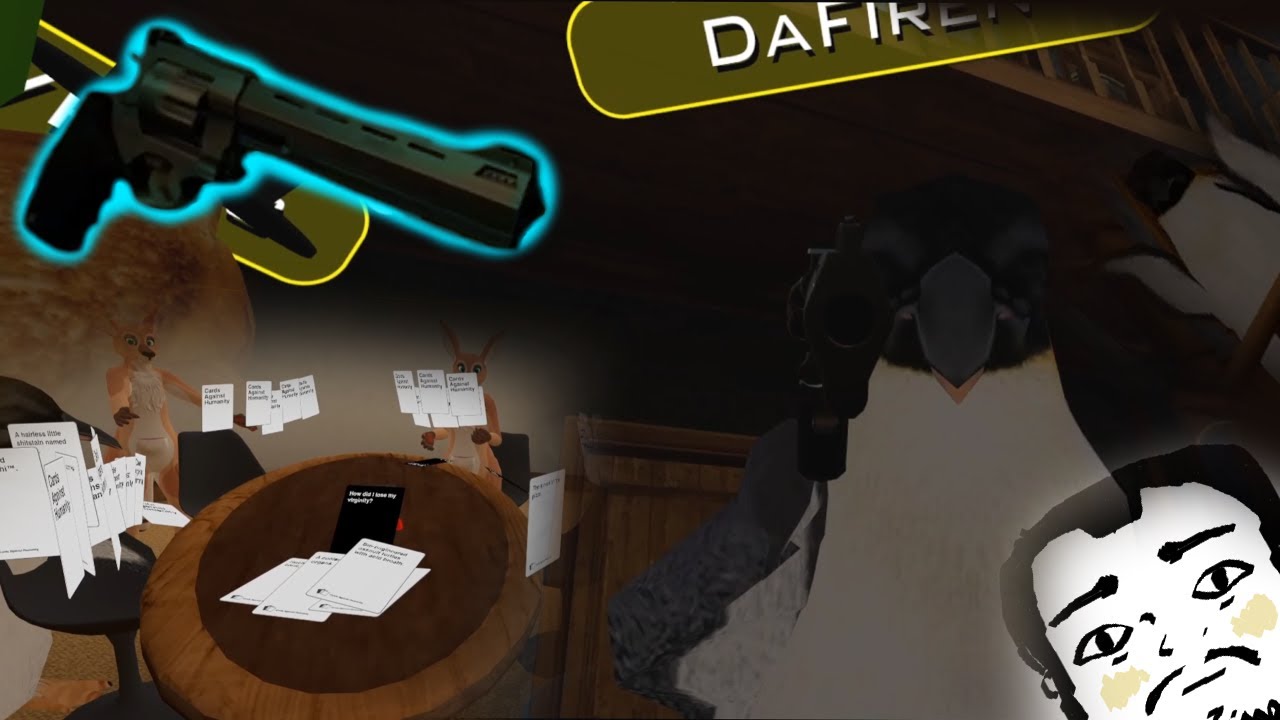 VRChat Random #15 - Cards against humanity and a bit of detective work ...