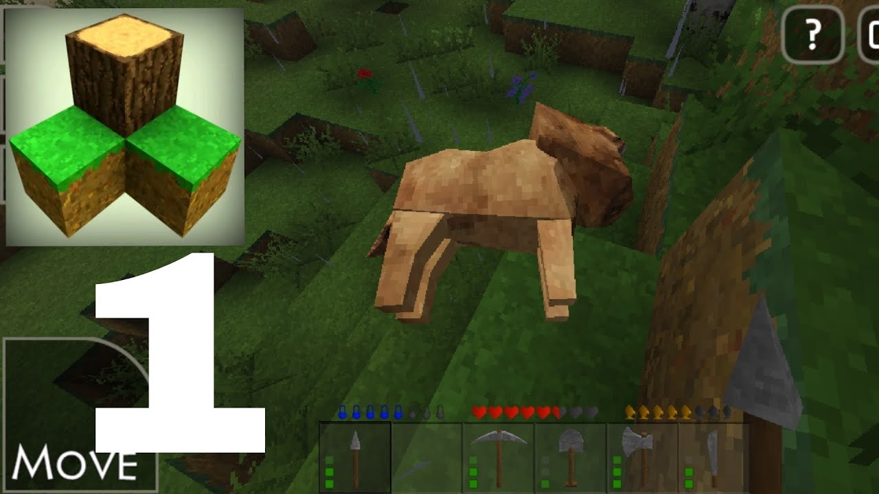 survivalcraft gameplay ep1 - YouTube