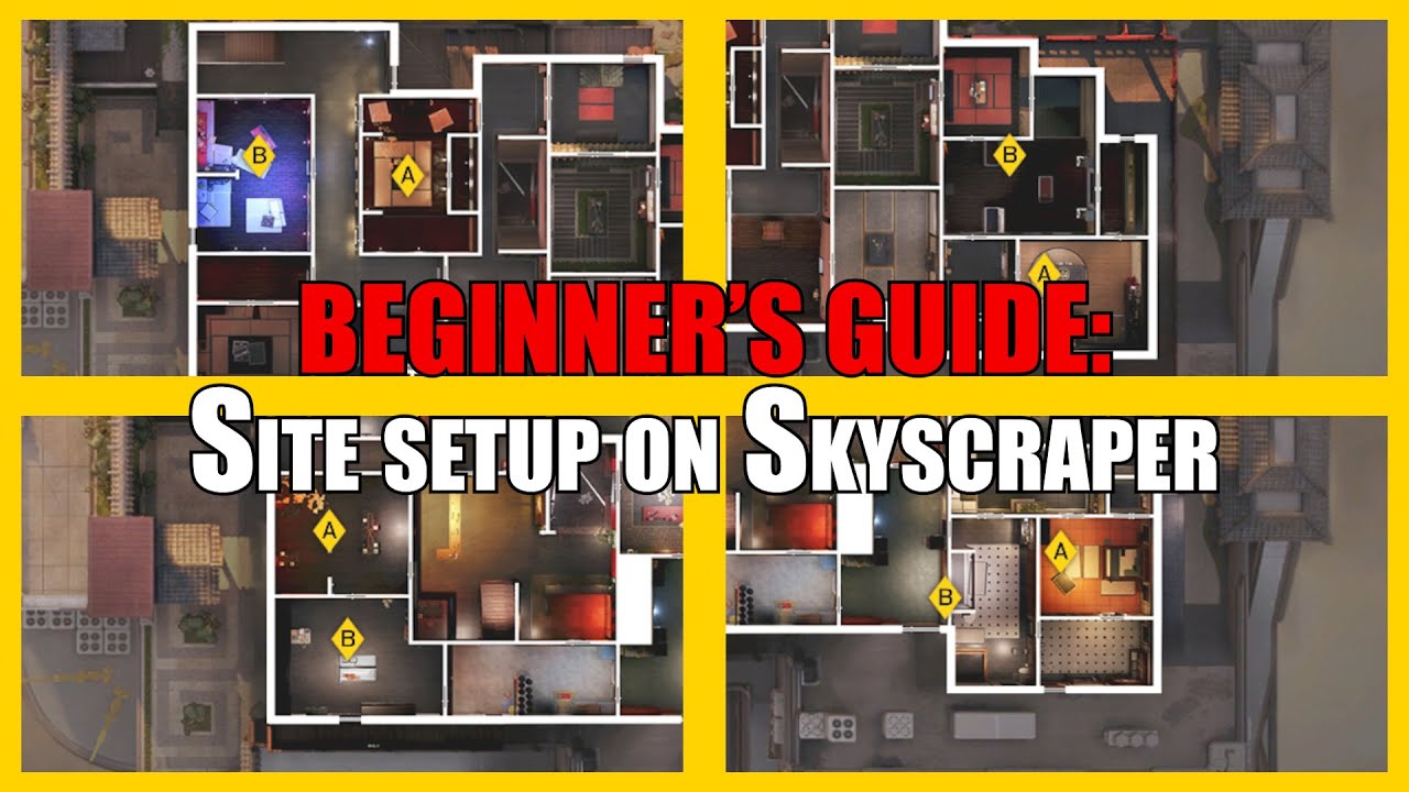 Site setup on Skyscraper | Rainbow Six Siege Beginner's Guide ...