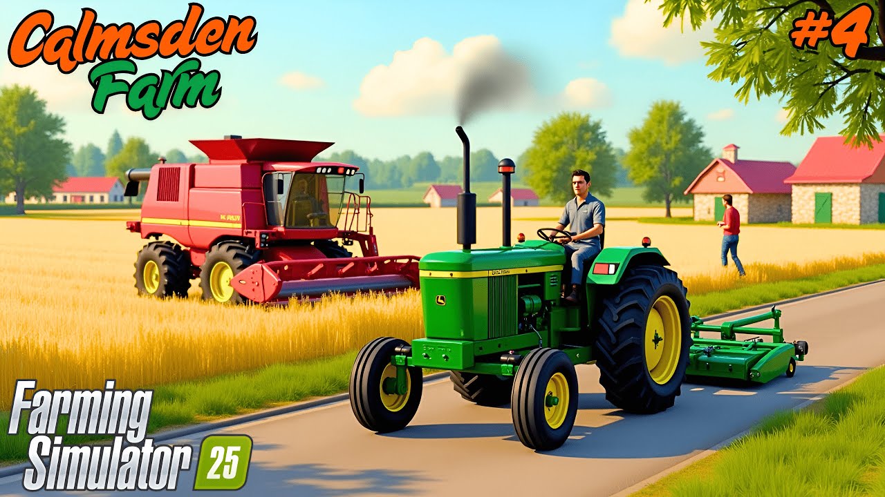 Let's Play CALMSDEN FARM! Episode 4 | Farming Simulator 25 | FS25 OAK ...