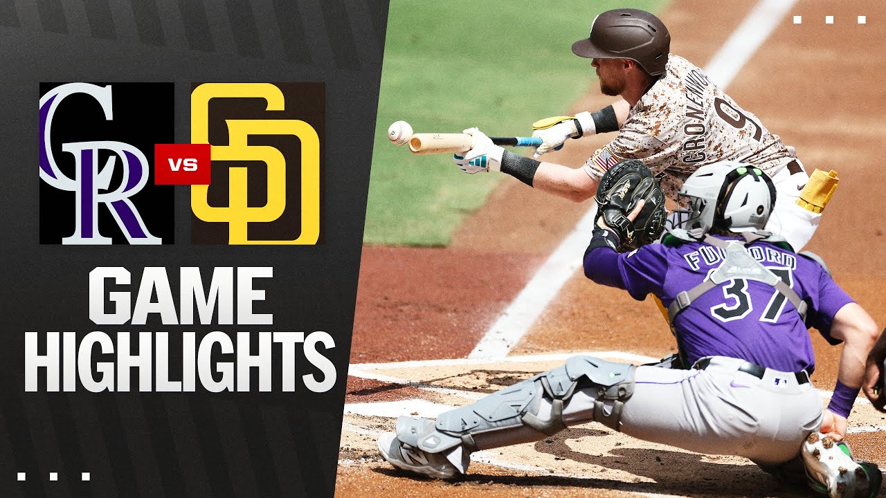Rockies vs. Padres Game Highlights (9/14/25) | MLB Highlights - YouTube