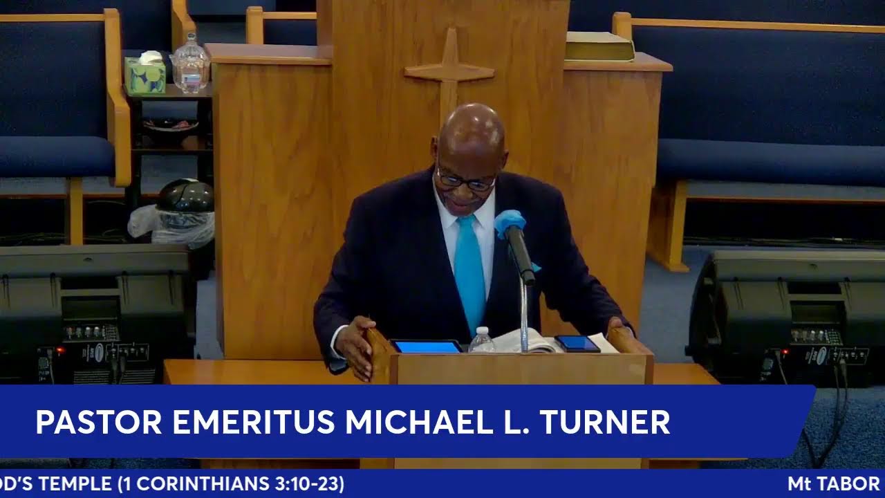 Sunday School Lesson: Christians as God's Temple by Pastor Emeritus ...