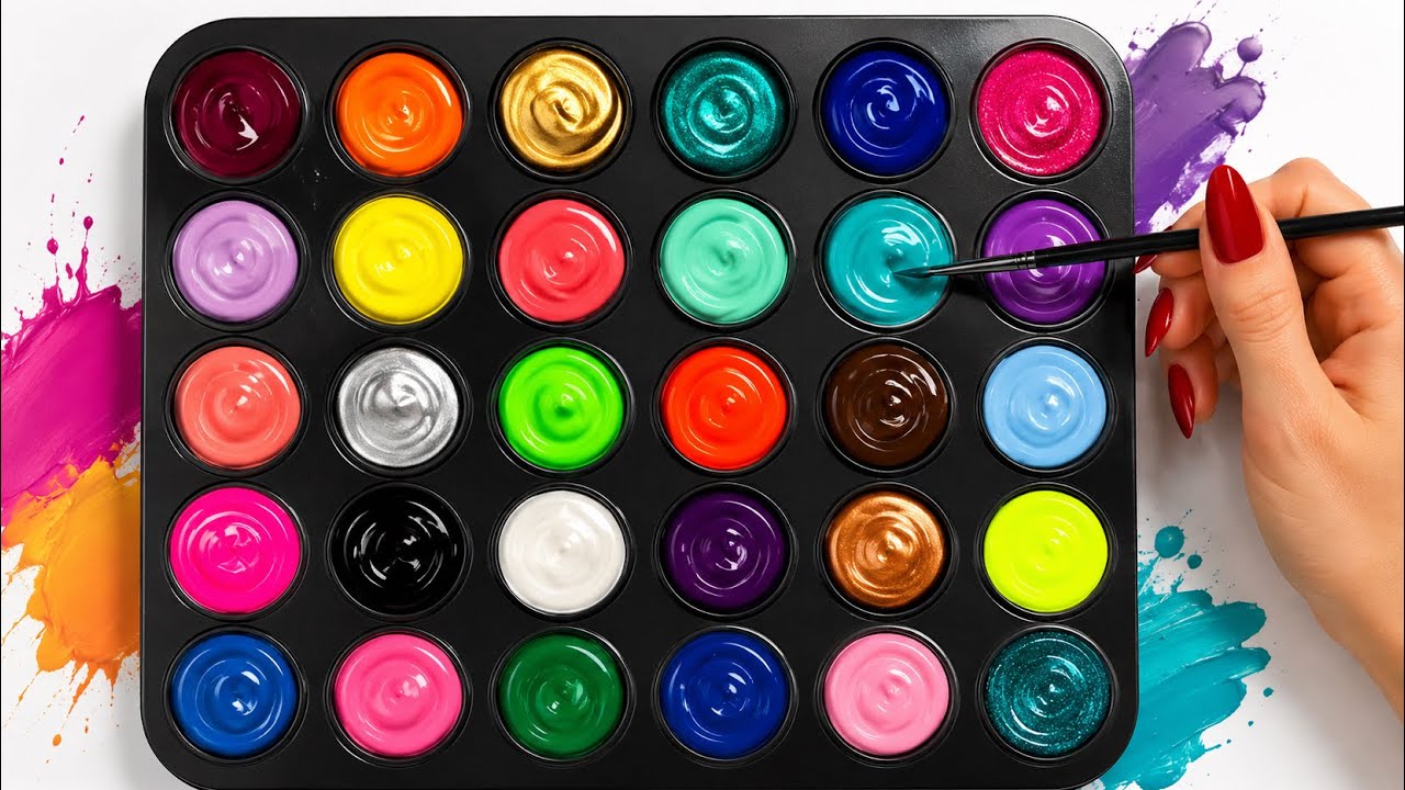 You Won't Believe How To Create New Colors!Satisfying Color Mixing!🎨 ...