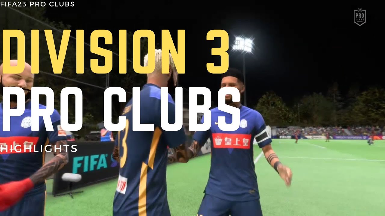 FIRST GAME OF DIVISION 3!! | FIFA23 PRO CLUBS HIGLIGHTS EP.21 - YouTube