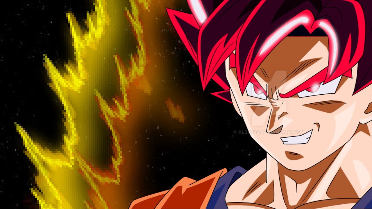 Dragon Ball super Goku's new transformation ssj god ssj red - YouTube
