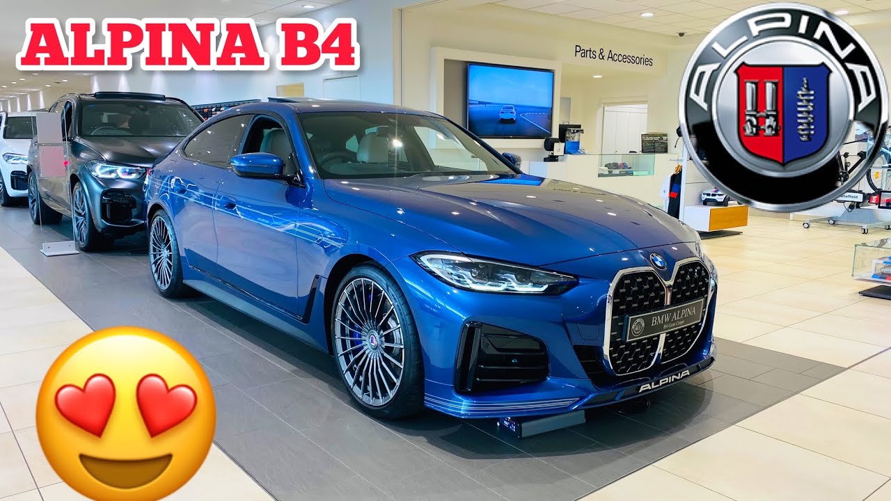 All New 2022 BMW Alpina B4 Gran Coupe 046 Hersteller Exclusive ...