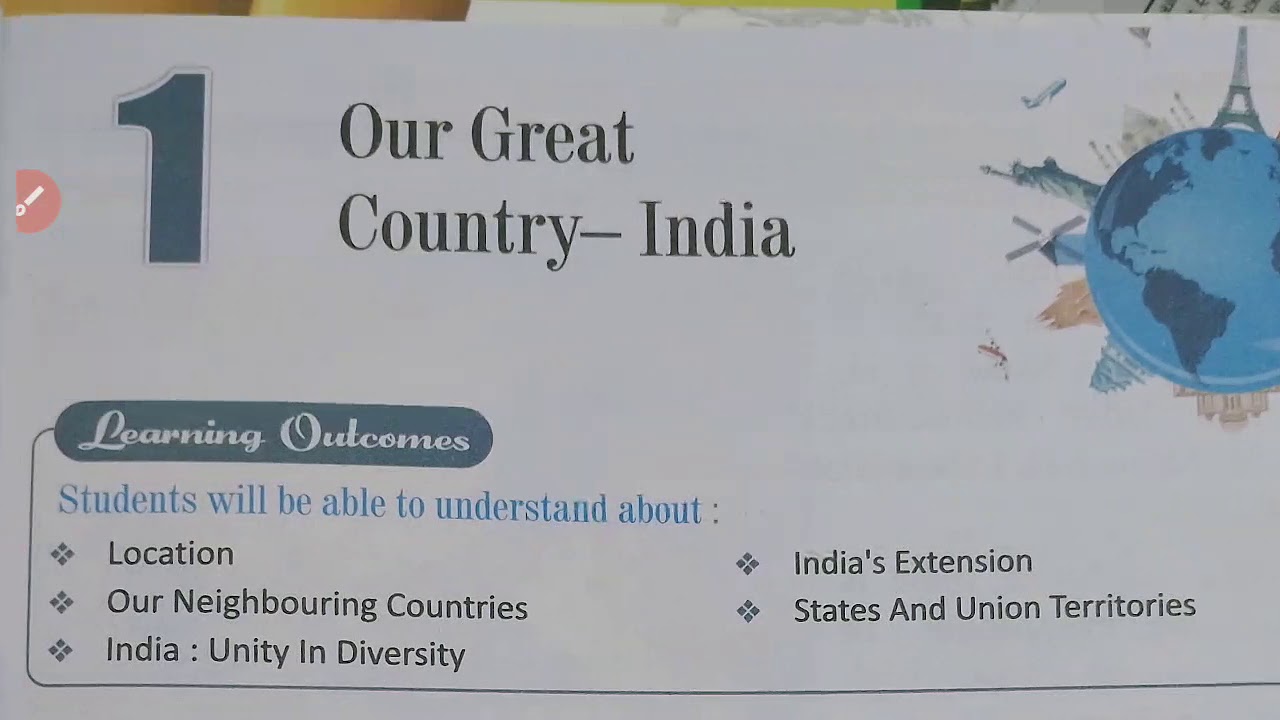 Class 4th SST chapter 1st hindi explanation - YouTube