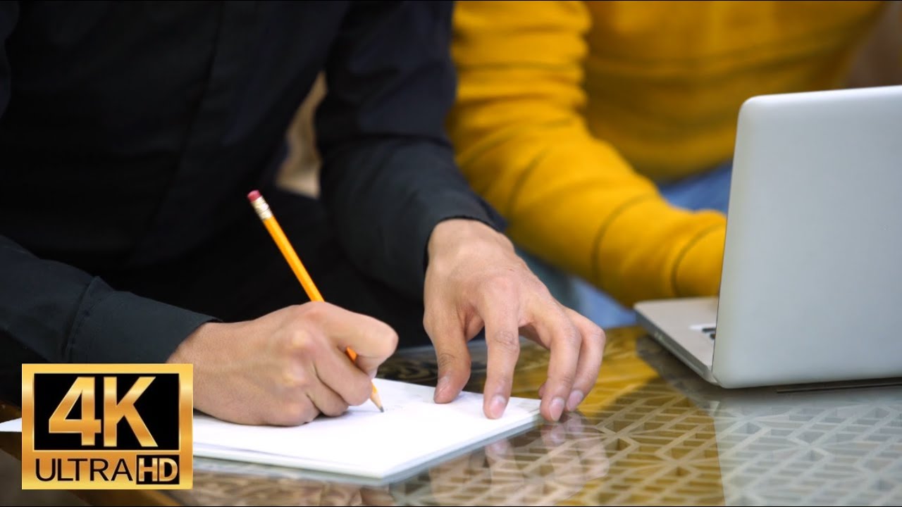 Royalty Free 4K Stock Footage | Free Download | Taking Notes For A ...