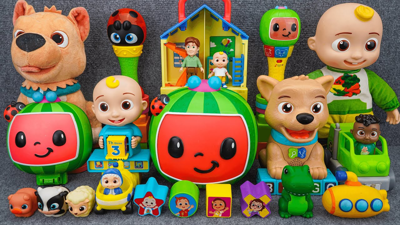 97 Minutes COCOMELON Collection Unboxing - Satisfying Unboxing ...