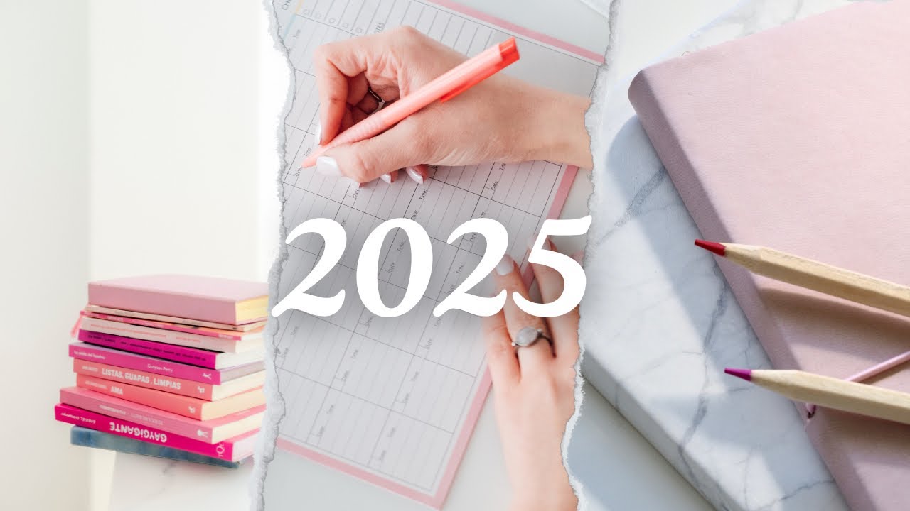 Mis lecturas promesas de este año, libretitas y agenda 2025 - YouTube