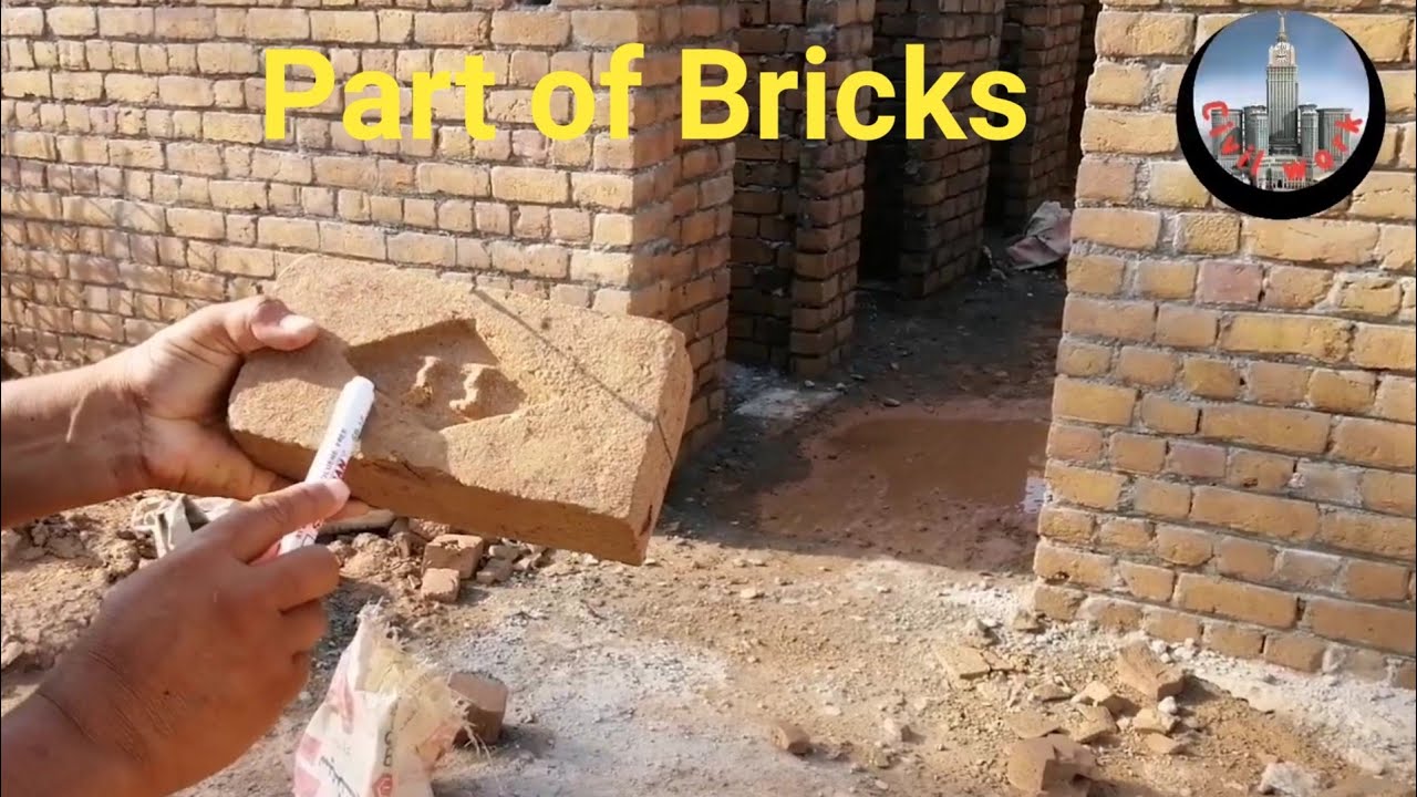 Parts of Brick | Name & Shape of Brick | Brick Work | Knowledge ...