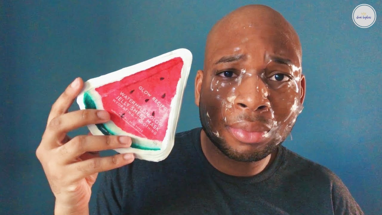 Glow Recipe Watermelon Glow Jelly Sheet Mask - YouTube