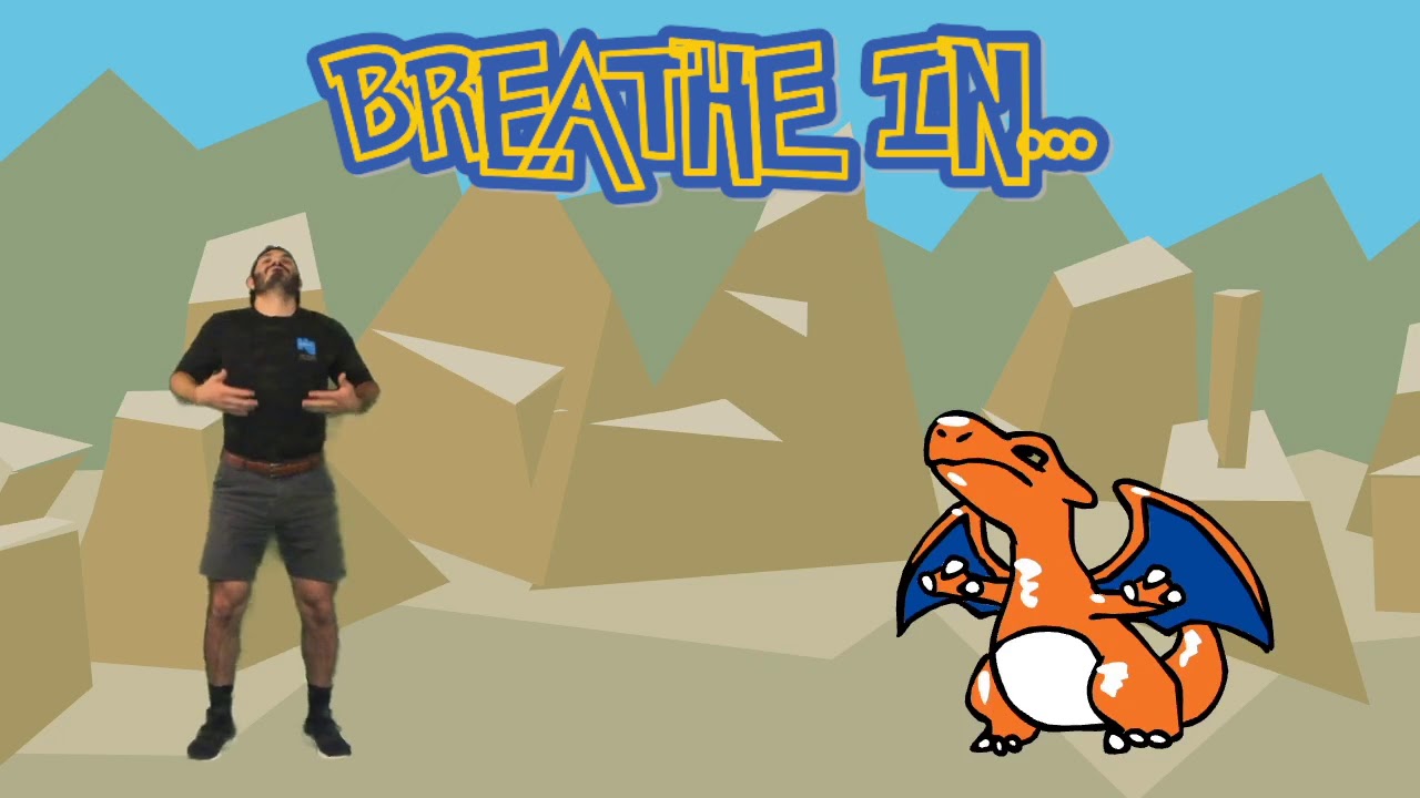 Pokemon Mindful Minute: Charizard Fire Breathing - YouTube