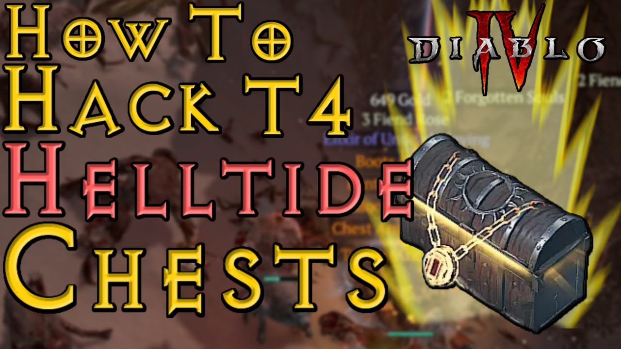 The BEST Way To Get Legendaries From T4 Hell Tides In Diablo 4! - YouTube