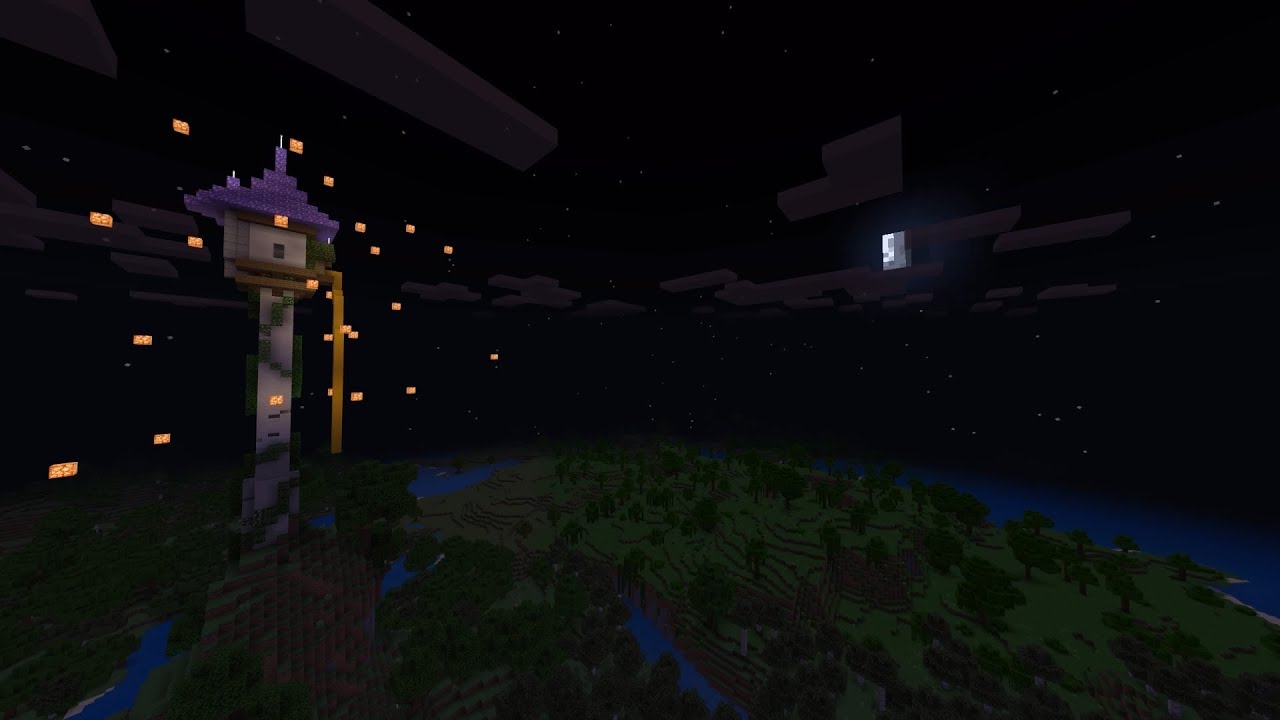 Building Rapunzel's Tower From Tangled On Minecraft - YouTube