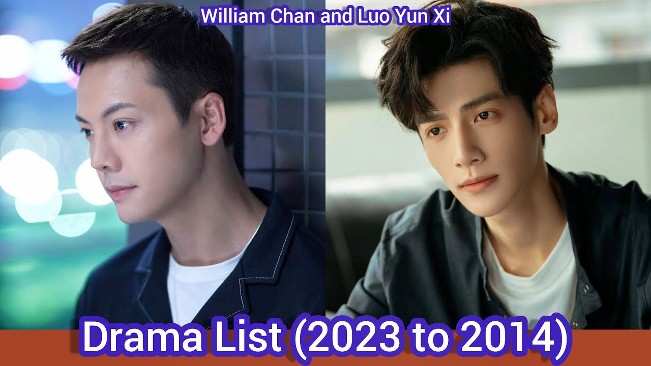 Chan Wai Ting (William Chan) and Luo Yun Xi | Drama List (2023 to 2014) | - YouTube