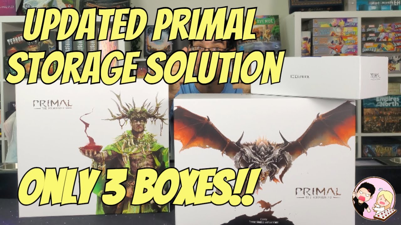 UPDATED Primal The Awakening Storage Solution!! How I got Everything ...