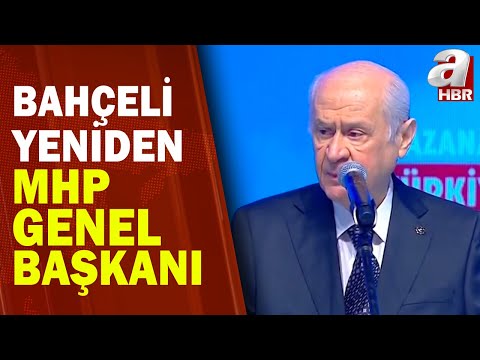 MHP Lideri Bahçeli: MHP Ayaktadır. Cumhur İttifakı Vatan Nöbetindedir / A Haber | A Haber