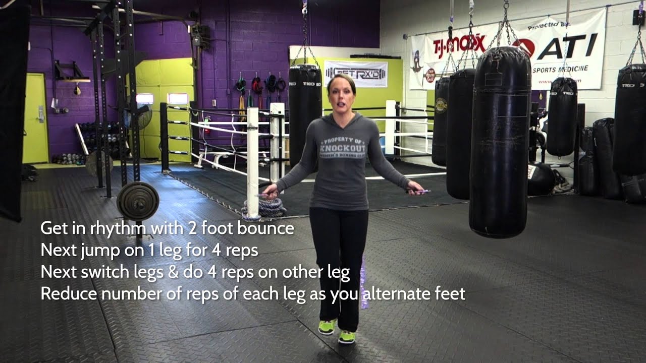 Alternating Step Jump Rope Technique | Tip Tuesday - YouTube