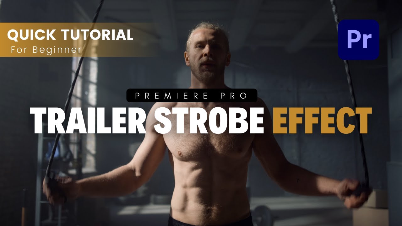 Unlock the Mystery of the Trailer Strobe Effect - Quick Premiere Pro Tutorial - YouTube