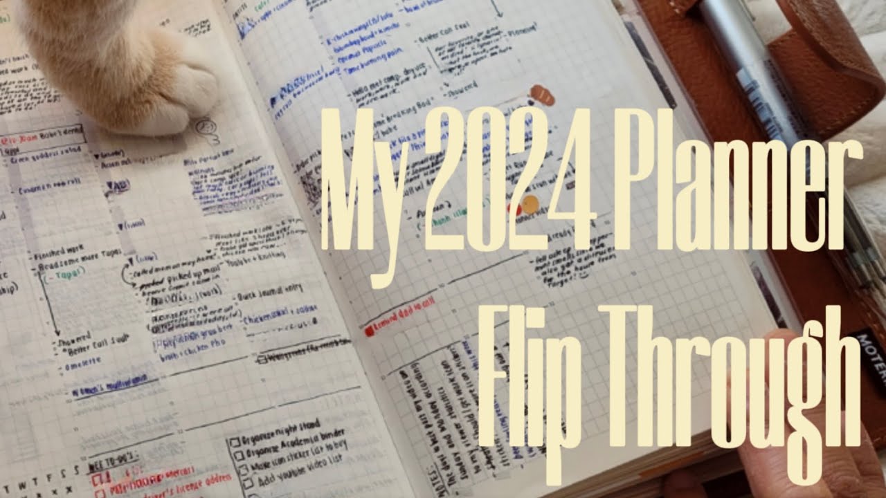 Planner Diaries no.3 - 2024 Planner Flip Through (Re-uploaded) Sterling Ink N1 TN Common Planner ...