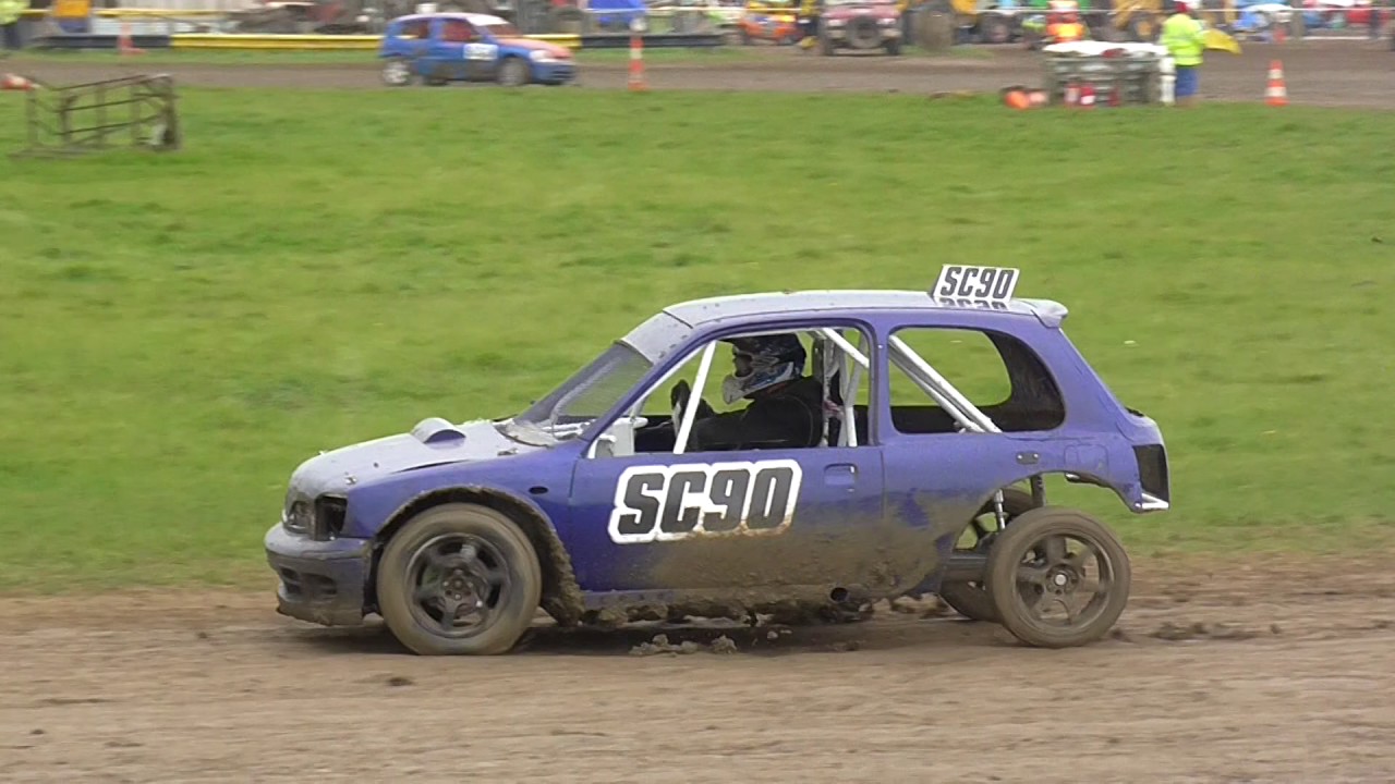 Scunny Autograss 16 04 17 Class 6 H2 - YouTube