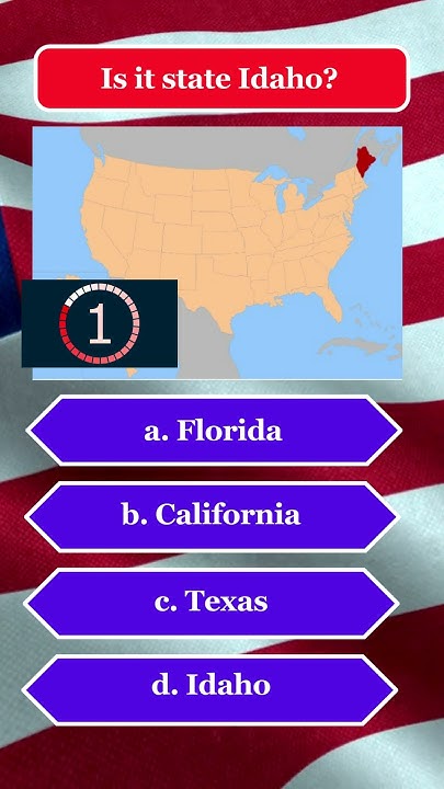 Is it state Idaho? #quiz #geography #namethestate - YouTube