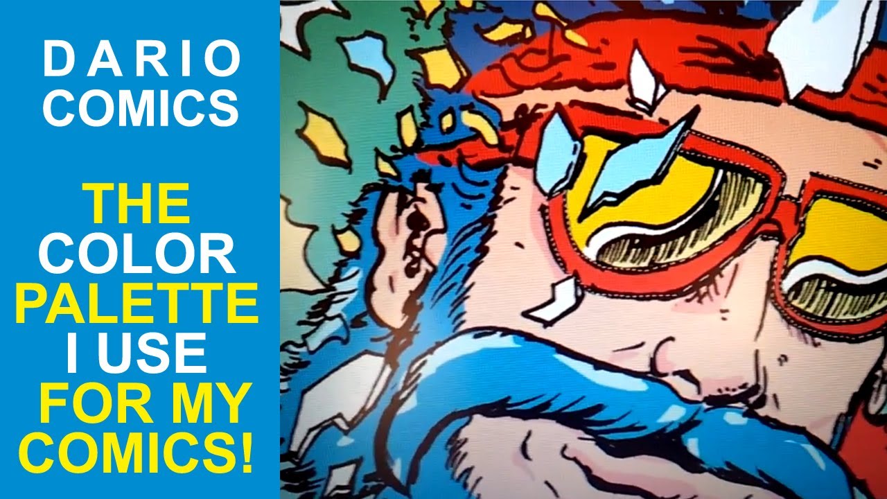 MAKING COMICS / COLORING COMICS: How I color my Comics, my Colorpalette ...