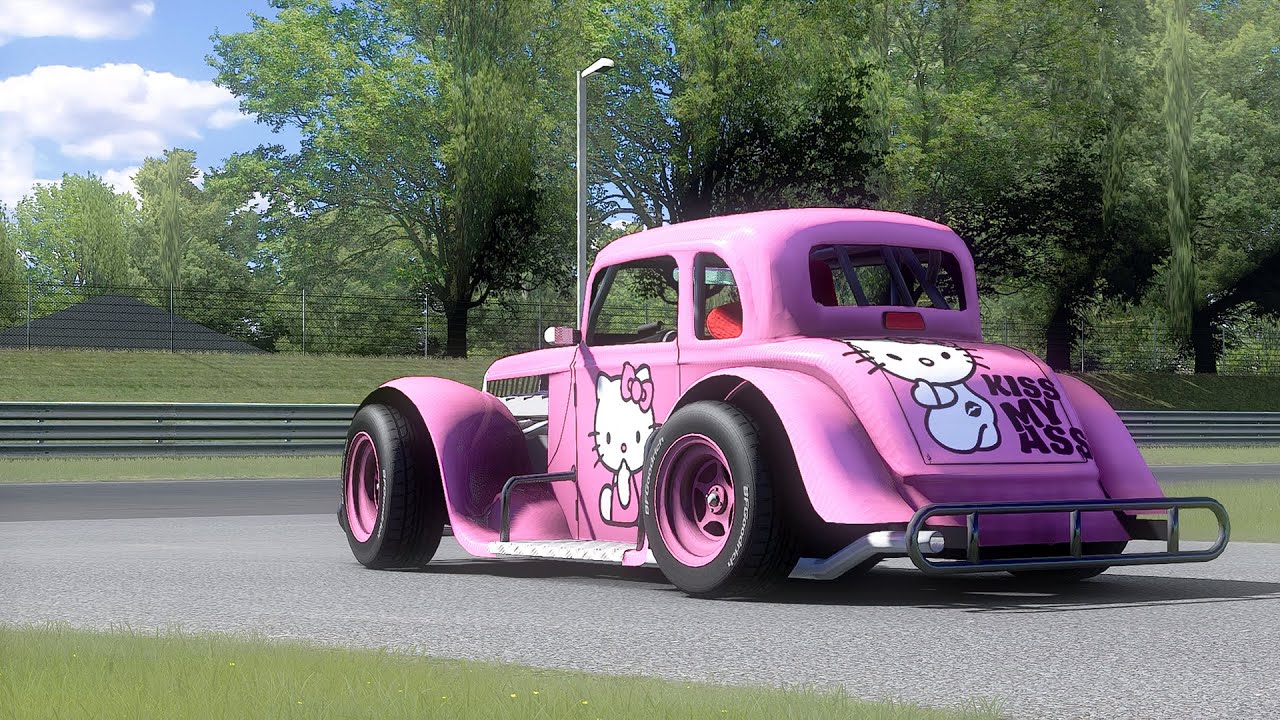 Legends Ford '34 Coupe PXN V10 Steering Wheel Assetto Corsa - YouTube