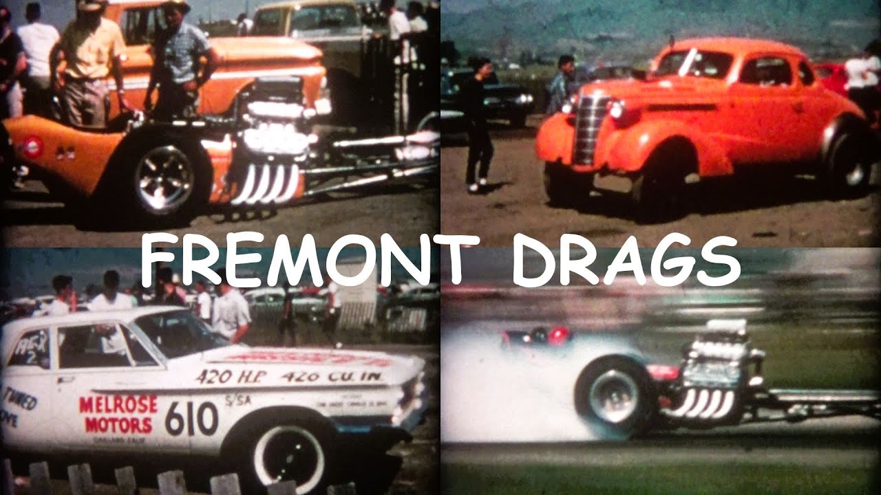Dragsters at Fremont California - YouTube