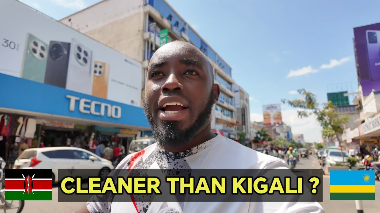 I Can't Believe This Is Kenya 🇰🇪 RWANDAN Shocked By KISUMU Cleanliness ...