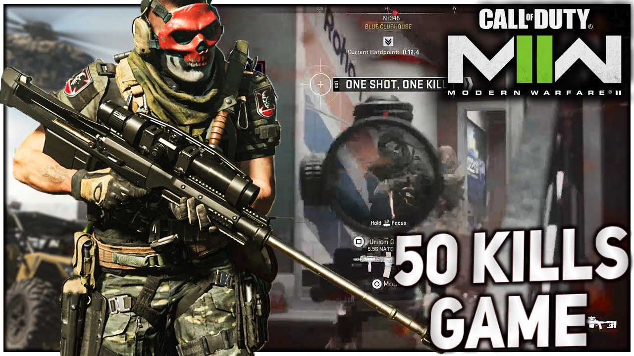 SNIPERS ARE FUN - 50+ KILLS MATCH | Call of Duty Modern Warfare II ...