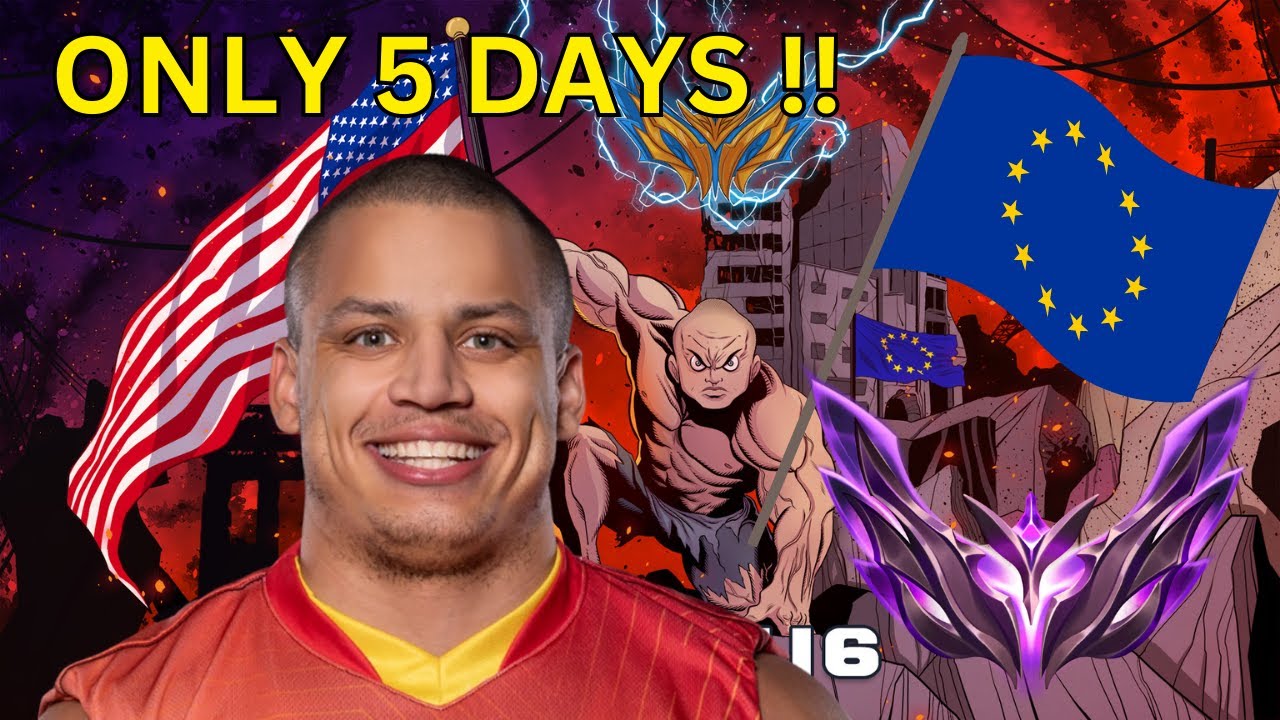 TYLER1 REACHED MASTER IN EUW IN 5 DAYS - YouTube