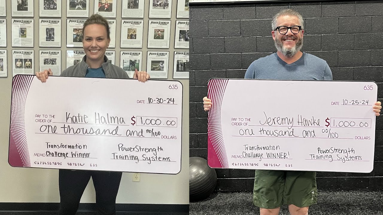 2024 Transformation Challenge Winners - PowerStrength Training Systems, Grand Rapids, MI - YouTube