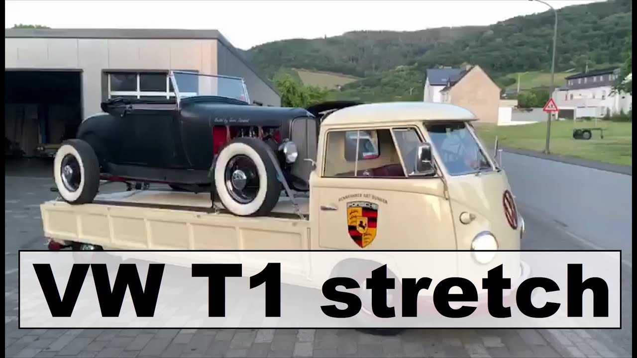 VW T1 Rennstall Bunker, Spezial Bulli - YouTube