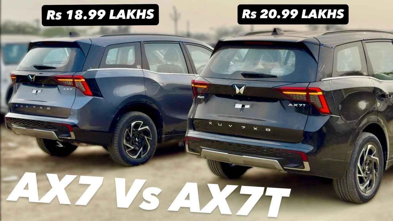 2026 MAHINDRA XUV7XO AX7 Vs AX7T 😍 XUV7XO 3RD Vs 2ND TOP MODEL ️ XUV7XO ...